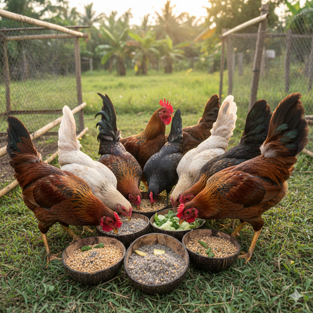 Cara Membesarkan Ayam Kampung dengan Bahan Pakan dari Dapur, Hemat Biaya