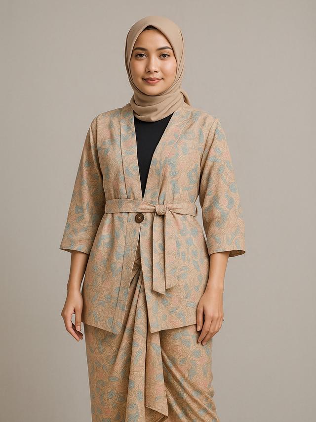 7 Model Baju Batik Setelan Rok Panjang Terbaru, Anggun dan Cocok dalam ...