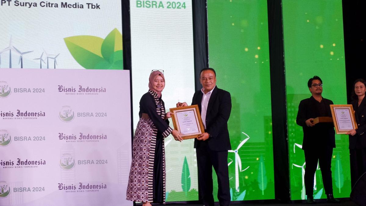 CSR Surya Citra Media Menerima Penghargaan CSR Award 2024