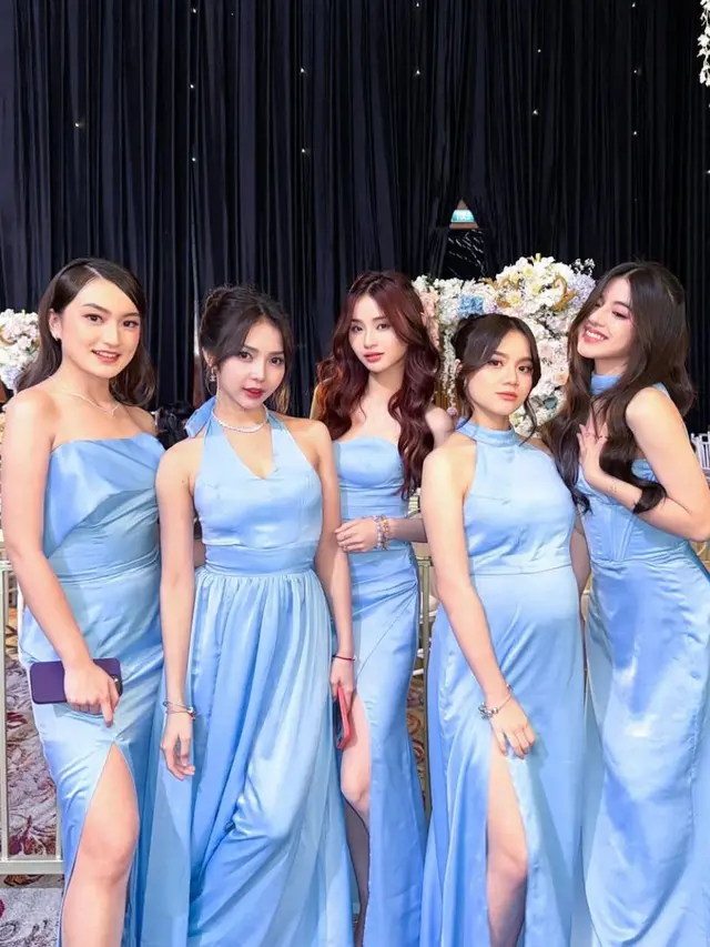 7 Potret Berkelas Catheez dan Meyden di Pernikahan Nita Vior, Elegan ...