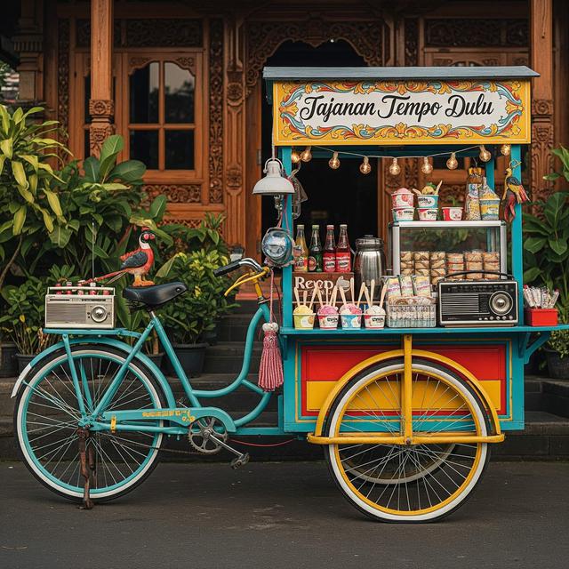 7 Inspirasi Desain Gerobak Jualan di Teras Rumah 2025, Estetis dan ...