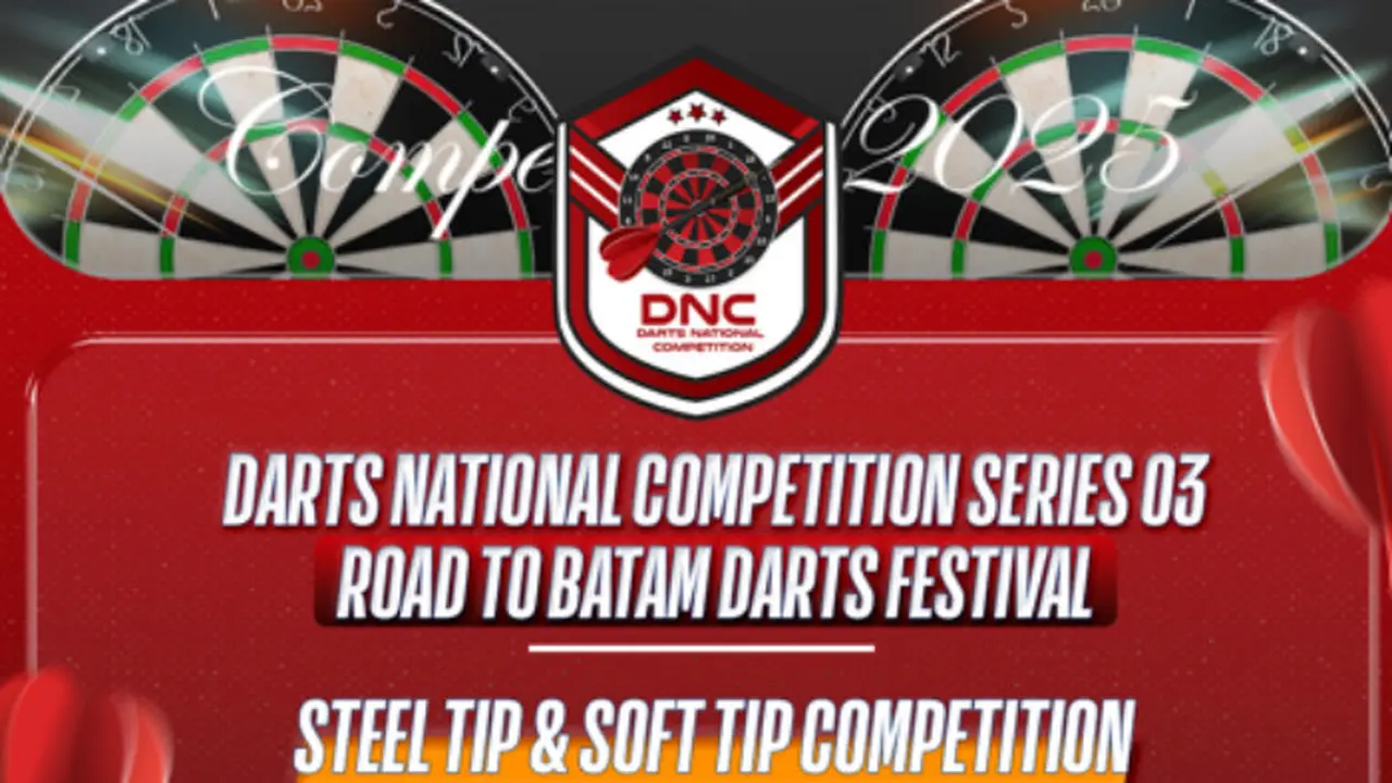Poradi dan Dartslive Gelar Darts National Competition 2025 Series 03 dan Road to Batam Darts ...
