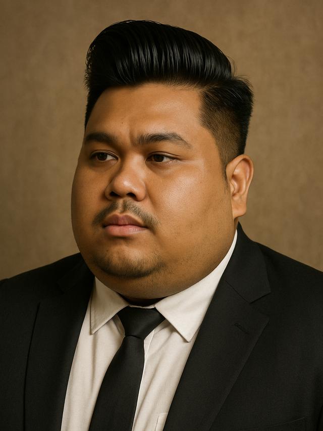 7 ⁠Model Potong Rambut Pria Gemuk, Bikin Proporsi Wajah Tampak Lebih Ideal