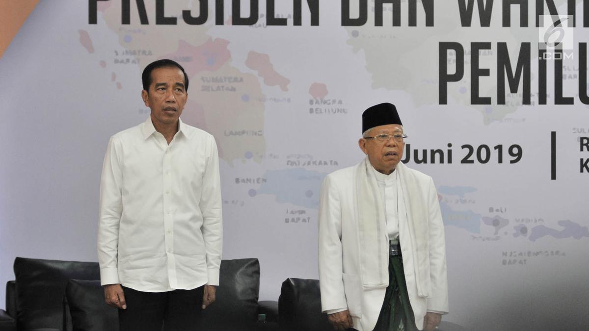 FOTO: Sah, KPU Tetapkan Jokowi-Ma’ruf Amin Sebagai Presiden dan Wakil ...