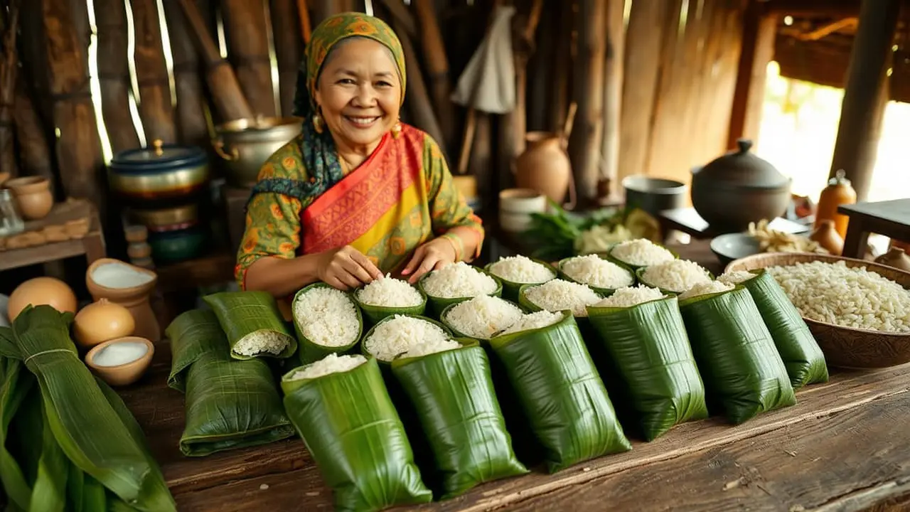 Perbedaan Lapat dan Buras: Mengenal Lebih Dalam Dua Kuliner Nusantara - Feeds Liputan6.com