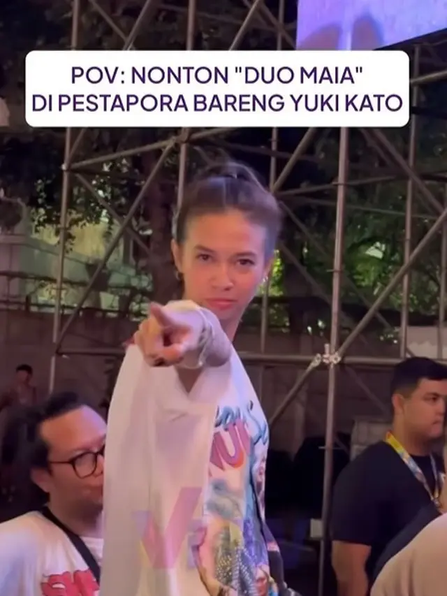 Maia Estianty tak Bisa Move On, Lihat Gaya Yuki Kato Nonton Duo Maia Sambil Nyanyi ...