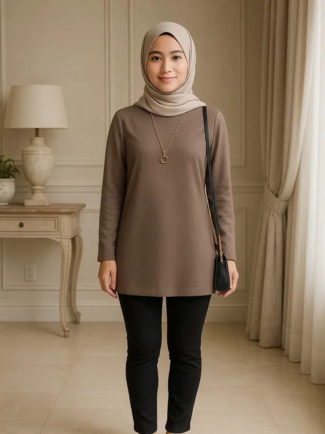 9 Tips dan Model Tunik untuk Wanita Tinggi 150 cm, Bikin Lebih Jenjang ...
