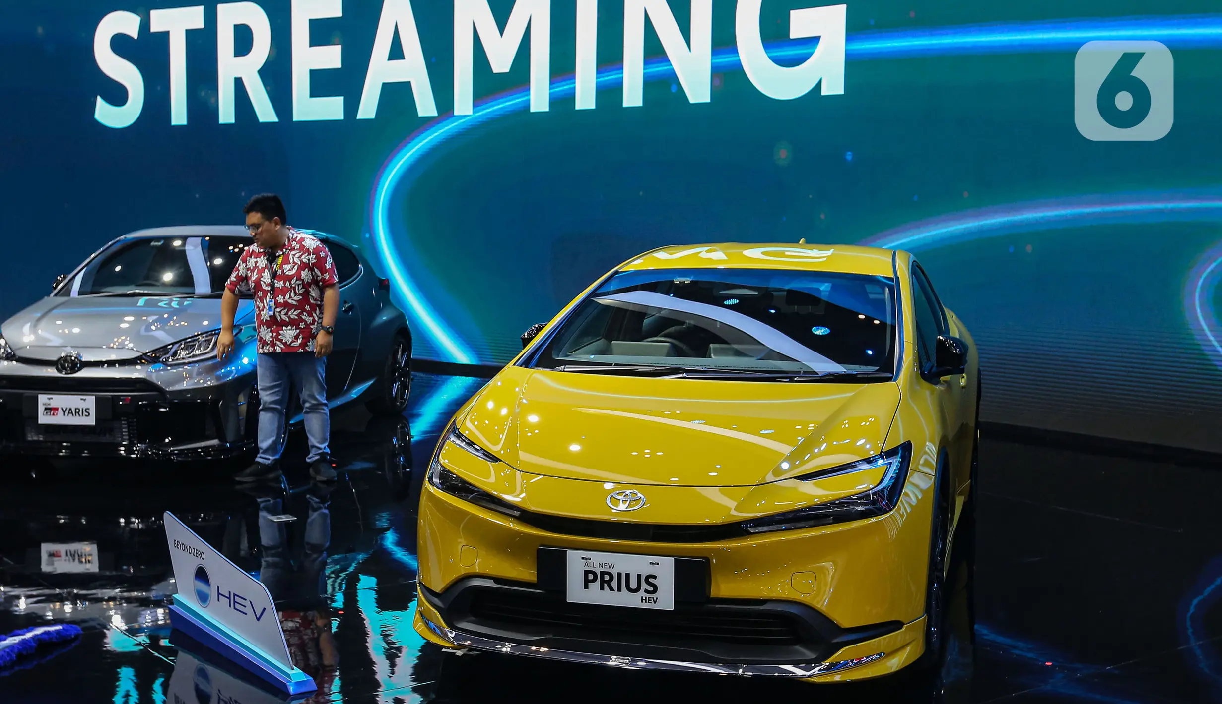 Deretan Mobil Hybrid Terbaru dari Toyota Dipamerkan di GIIAS 2024 - Foto Liputan6.com