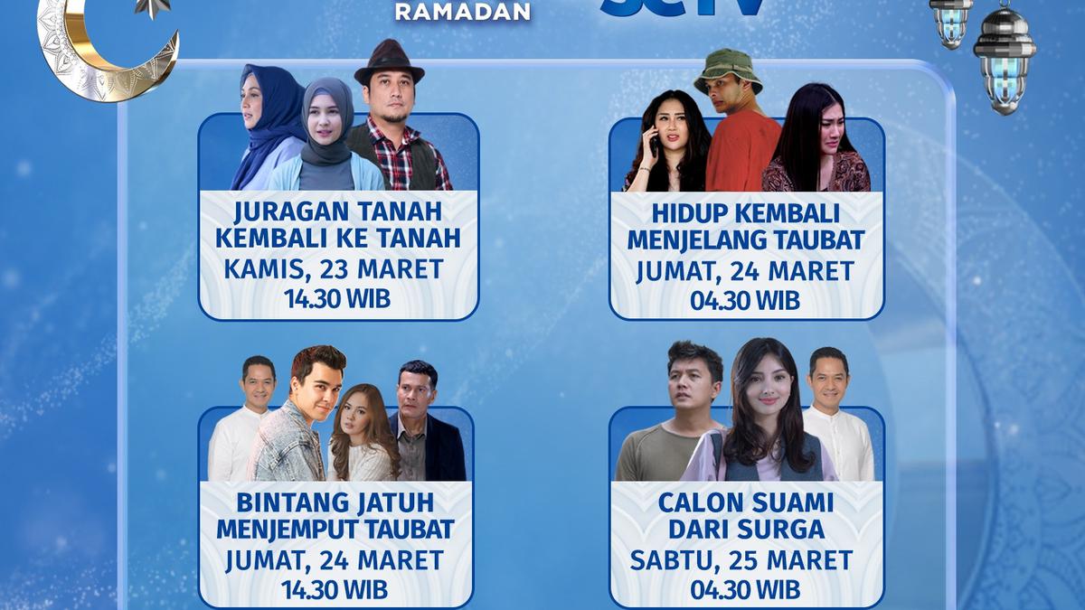 FTV Ramadan: Hidup Kembali Menjelang Taubat, Dibintangi Dude Harlino, Jumat 24 Maret 2023 Pukul ...