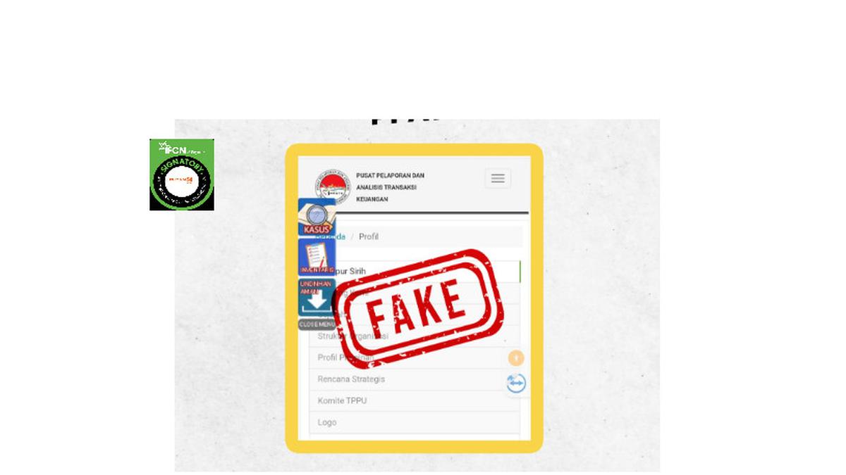Cek Fakta: Tidak Benar Situs PPATK Meminta Data Perbankan - Cek Fakta ...