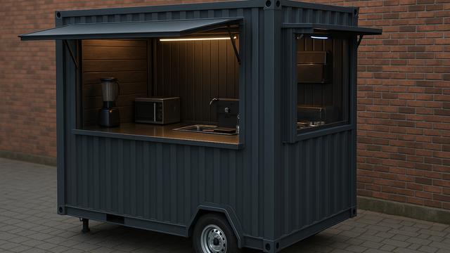 7 Desain Gerobak Jualan untuk Usaha, Fungsional dan Menarik Pelanggan ...