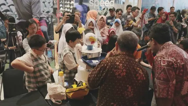 Ratusan Anak SD dan SMP Ikut Kompetisi Olimpiade Robotika 2019 - Tekno ...