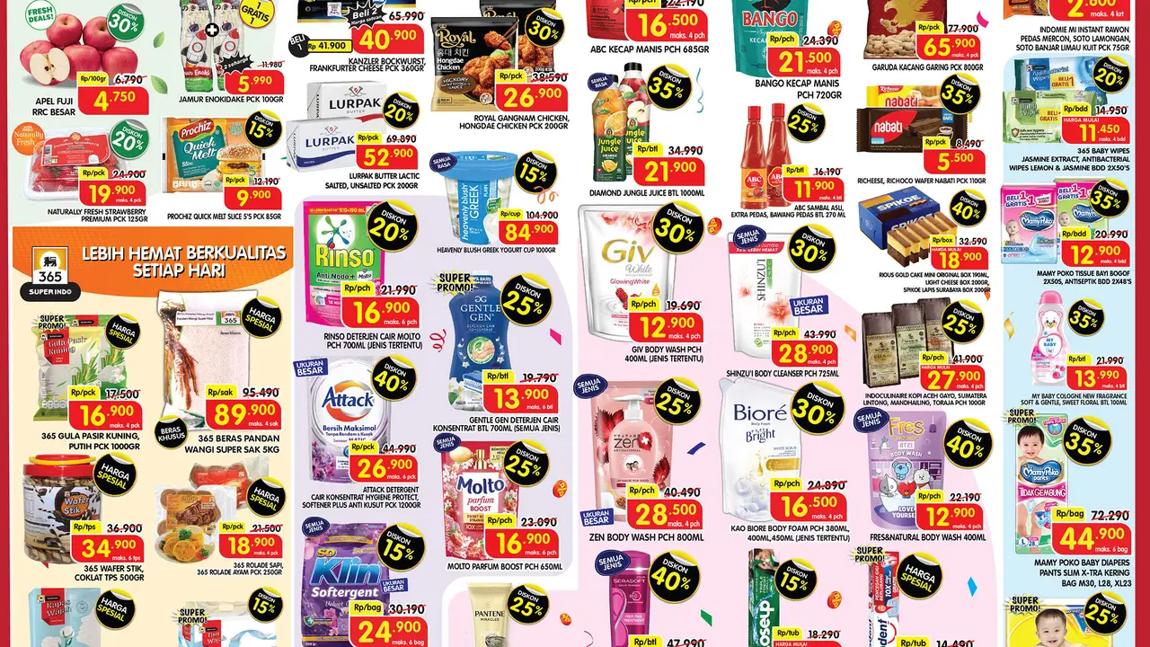 Serbu Promo Superindo Weekday 23-26 Desember 2024, Akhir Tahun Makin Hemat