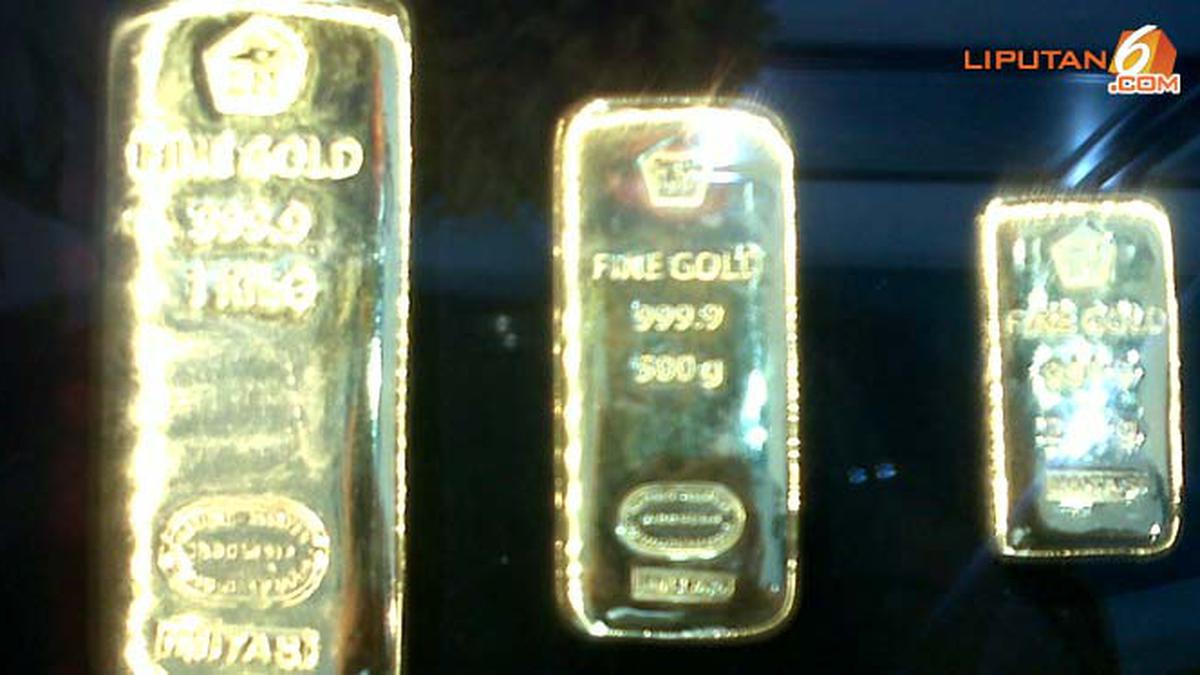 Emas Baru Antam Kini Dipasangi Kode Pengaman - Bisnis Liputan6.com