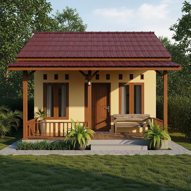 9 Model Rumah 6x8 Biaya 50 Juta, Hunian Murah tapi Minimalis