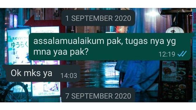 7 Chat Murid Tanya Tugas Ke Guru Biar Jelas Ini Malah Bikin Bingung ...