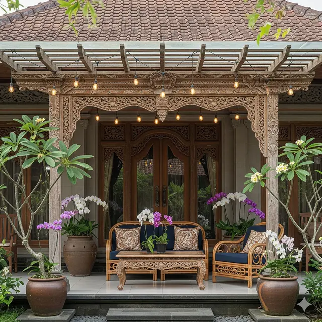 15 Model Teras Depan Rumah yang Bikin Tampilan Elegan, Aesthetic dan ...