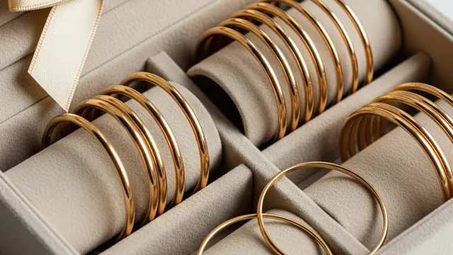 8 Model Gelang Emas Bulat Polos Terbaru 2025: Pilihan Elegan untuk ...