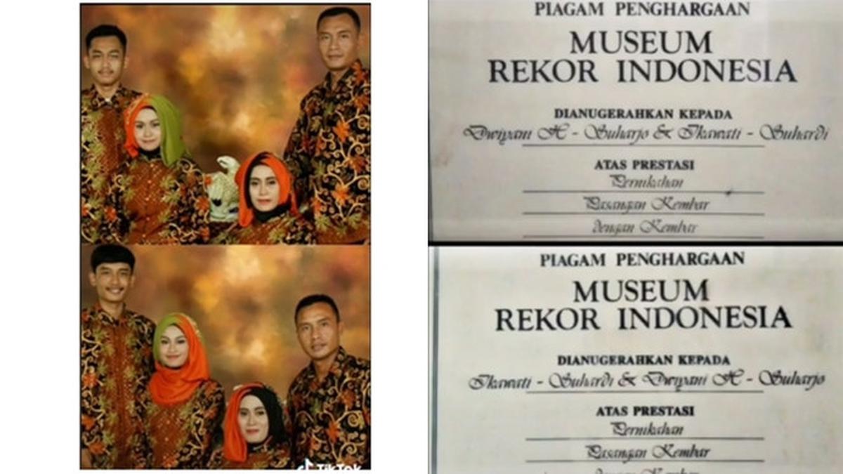 Viral Keluarga Kembar Sampai Dapat Penghargaan Rekor MURI, Curi ...