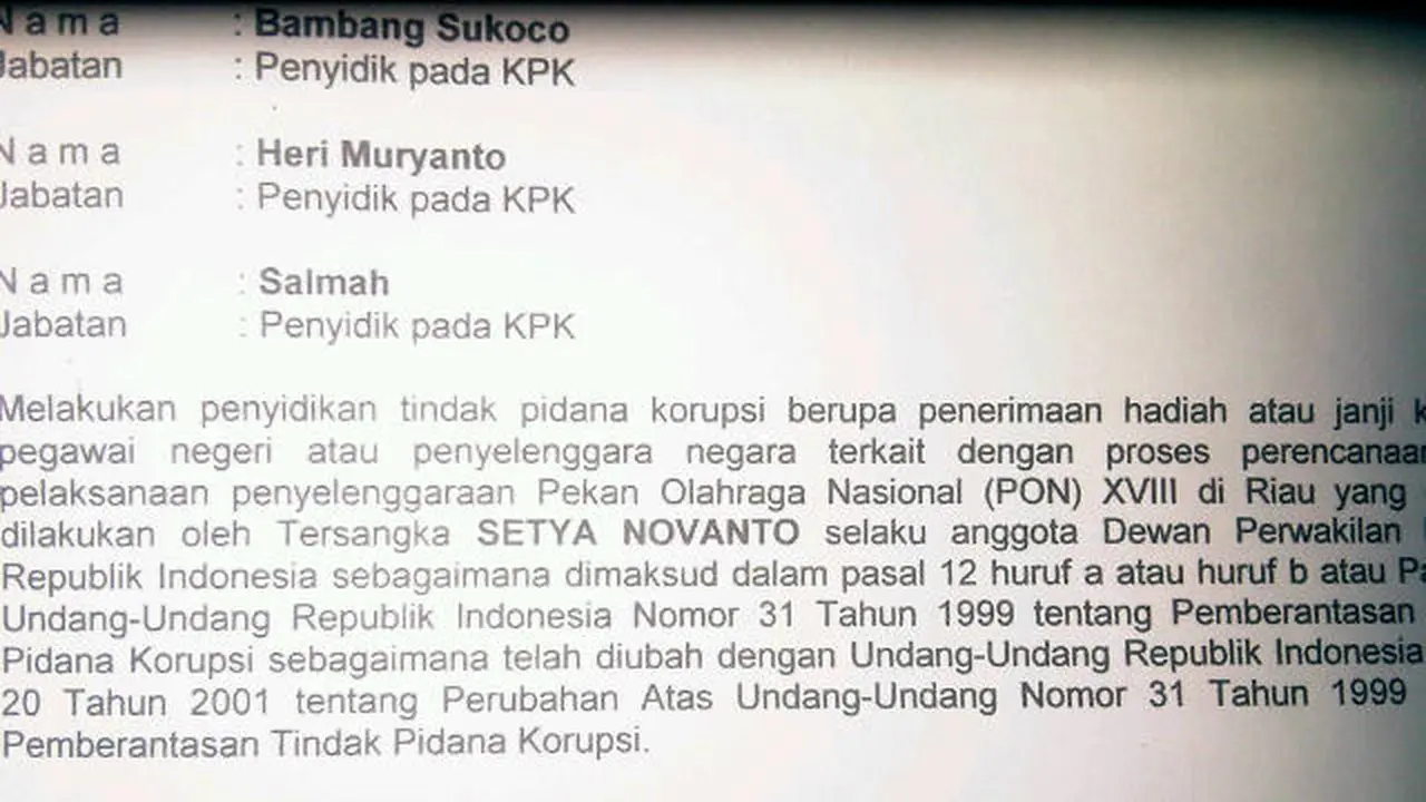 Sprindik Artinya Apa? Pahami Peran Pentingnya dalam Proses Hukum - Hot ...