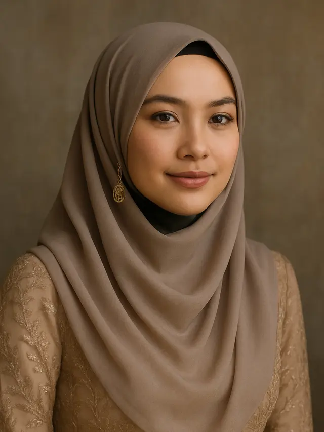 7 Model Hijab Segi Empat untuk Kondangan di 2025, Tampil Rapi dan Stylish - Hot Liputan6.com