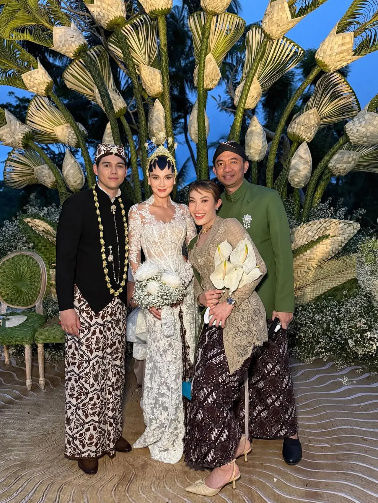 Tampilan Chic Tamu Pernikahan Luna Maya dan Maxime Bouttier, dari Cinta ...