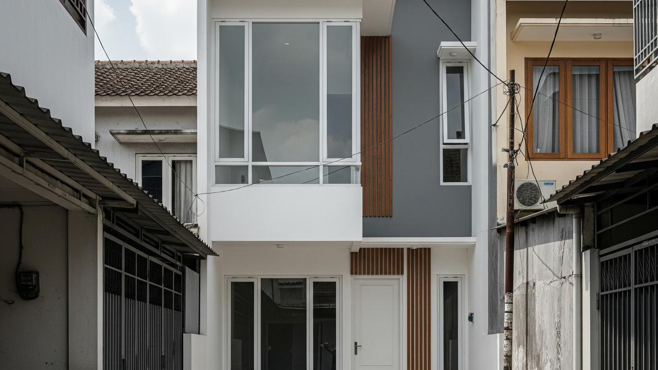 11 Desain Rumah Minimalis di Gang Buntu dengan Budget Terbatas ...