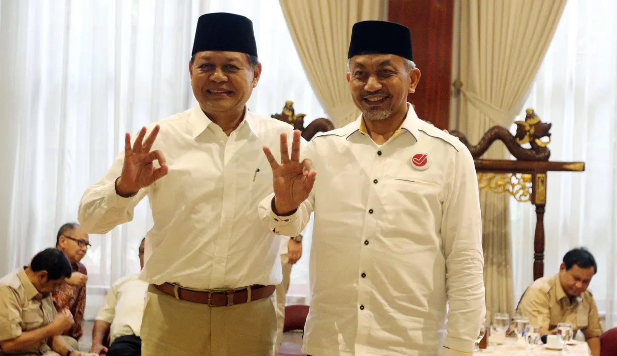 FOTO: Bahas Pilkada Jabar, Prabowo Kumpulkan Partai Koalisi Asyik ...