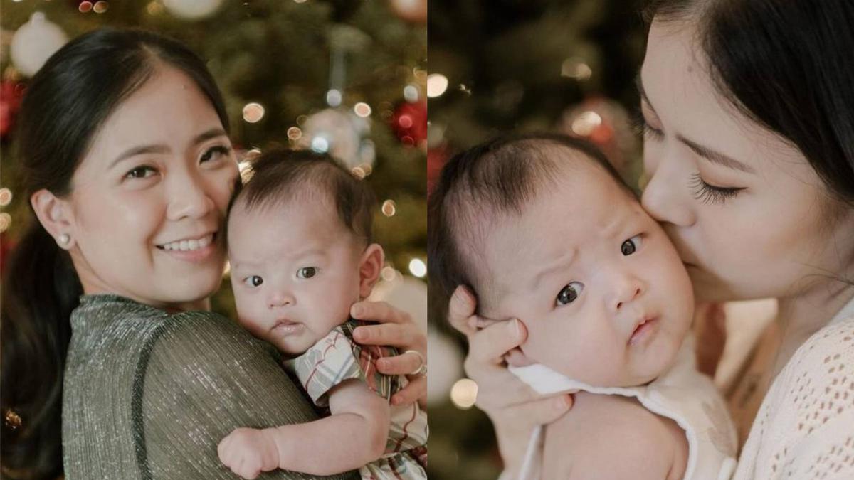 6 Potret Gaya Sederhana Tetap Terlihat Berkelas Jessica Tanoesoedibjo Rayakan Natal Pertama ...