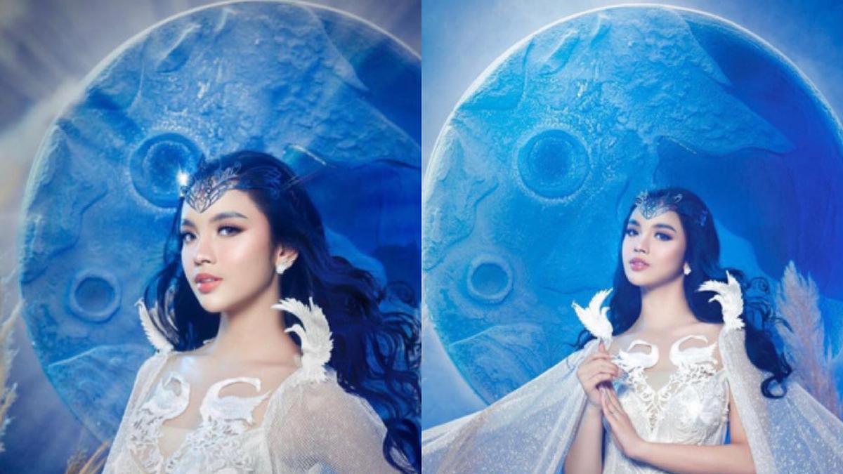 6 Potret Terbaru Lyodra Ginting Kenakan Busana Model Korset Putih Bak Sang Dewi - Photo Fimela.com