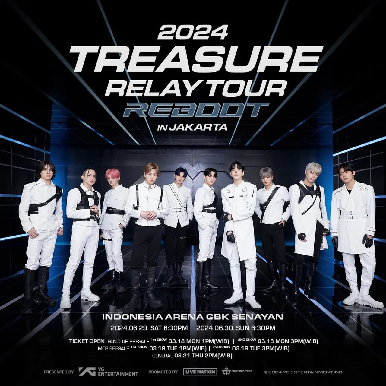 Antusiasme Treasure Menggelar Konser Relay Tour [Reboot]: Kami Sangat ...