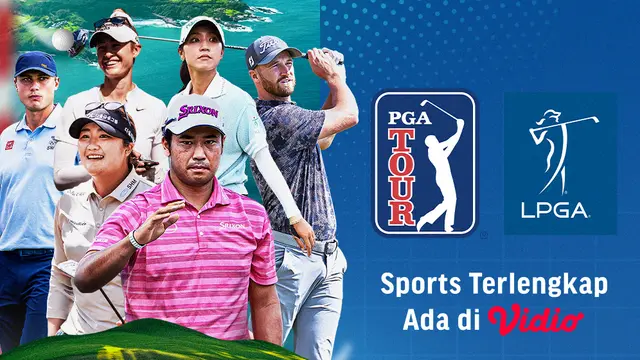 Saksikan Live Streaming Turnamen Golf PGA dan LPGA Tour Eksklusif di Vidio - On Off Liputan6.com