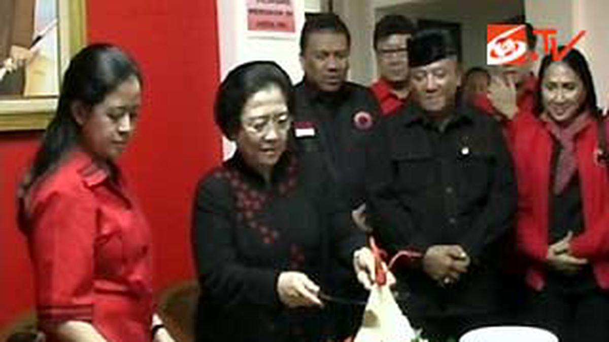 PDIP Rayakan Ultah tanpa Taufiq Kiemas - News Liputan6.com