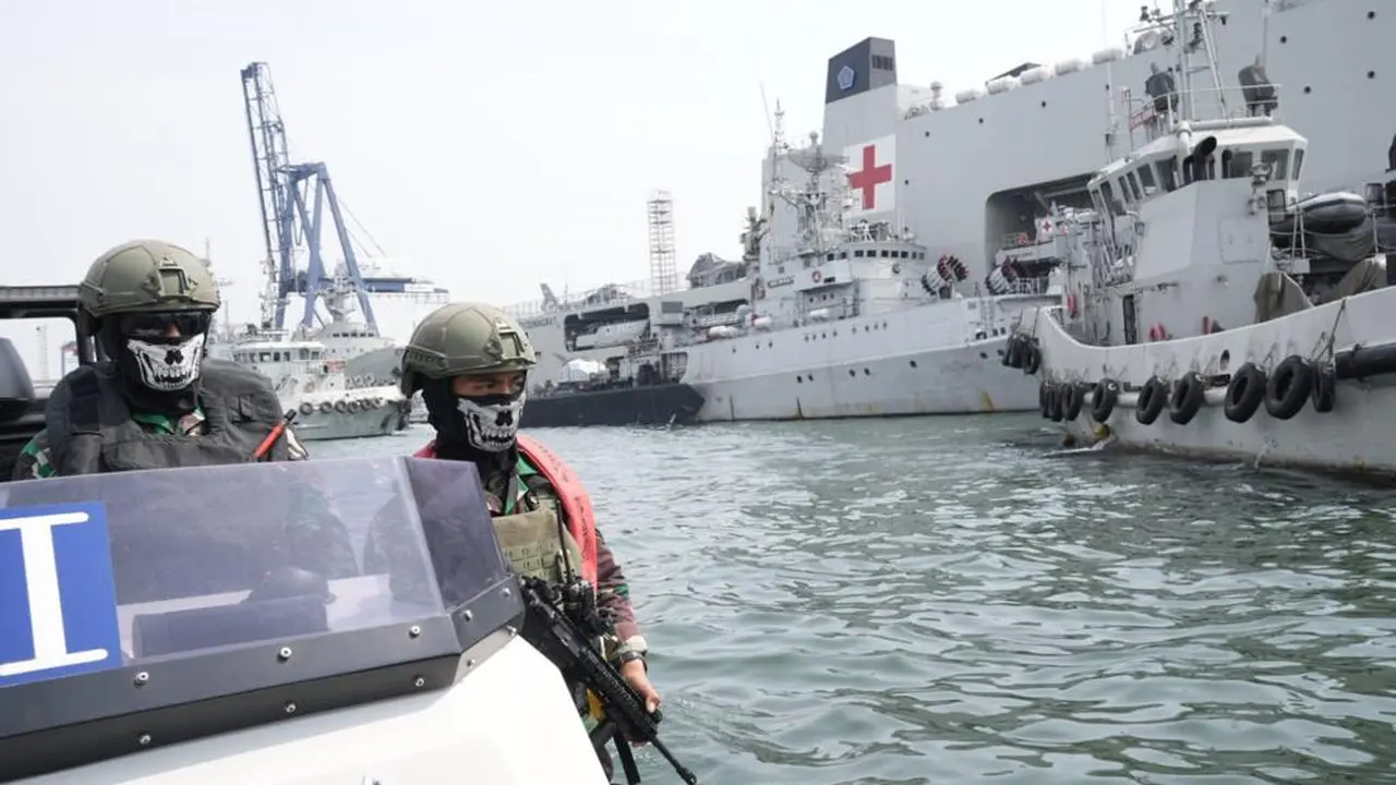 Amankan KTT ASEAN 2023 Jakarta, Satgas Laut Kerahkan Kapal Perang Mutakhir - News Liputan6.com