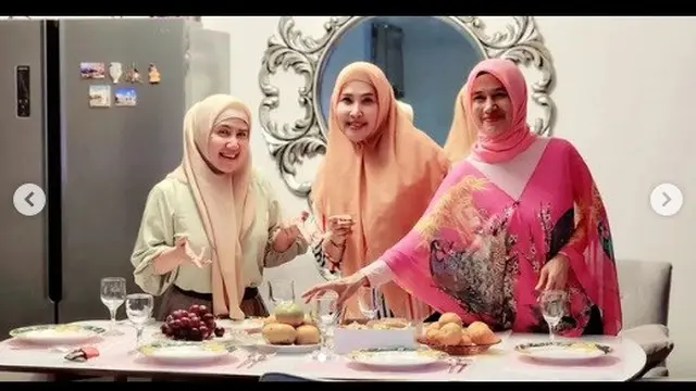 6 Potret Manis Manja Group Reuni Saat Buka Puasa Ramadhan: Mantan Suami ...