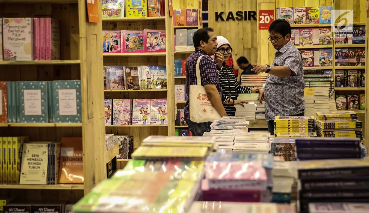 PHOTO: Berburu Buku Murah di Indonesia International Book Fair 2017 ...