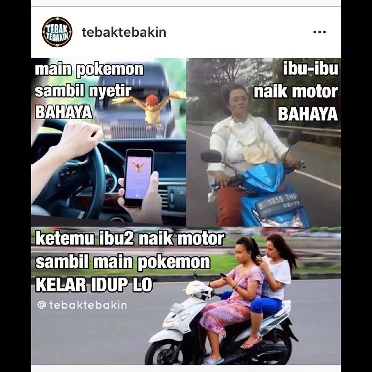 Kumpulan Potret Aksi Ibu-Ibu di Jalan Raya Naik Motor yang Bikin Geleng-Geleng Kepala - Otomotif ...