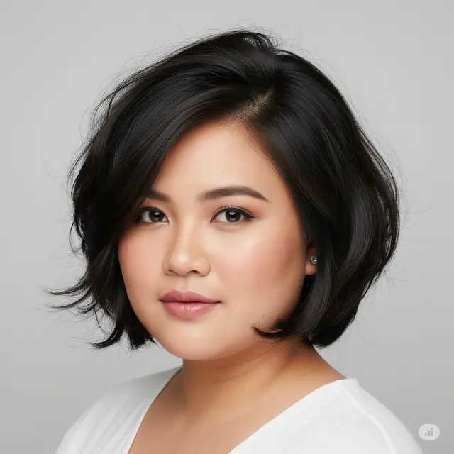 7 Model Rambut Bob Pendek untuk Wajah Bulat dan Gemuk yang Bikin Wajah Terlihat Tirus - Hot ...