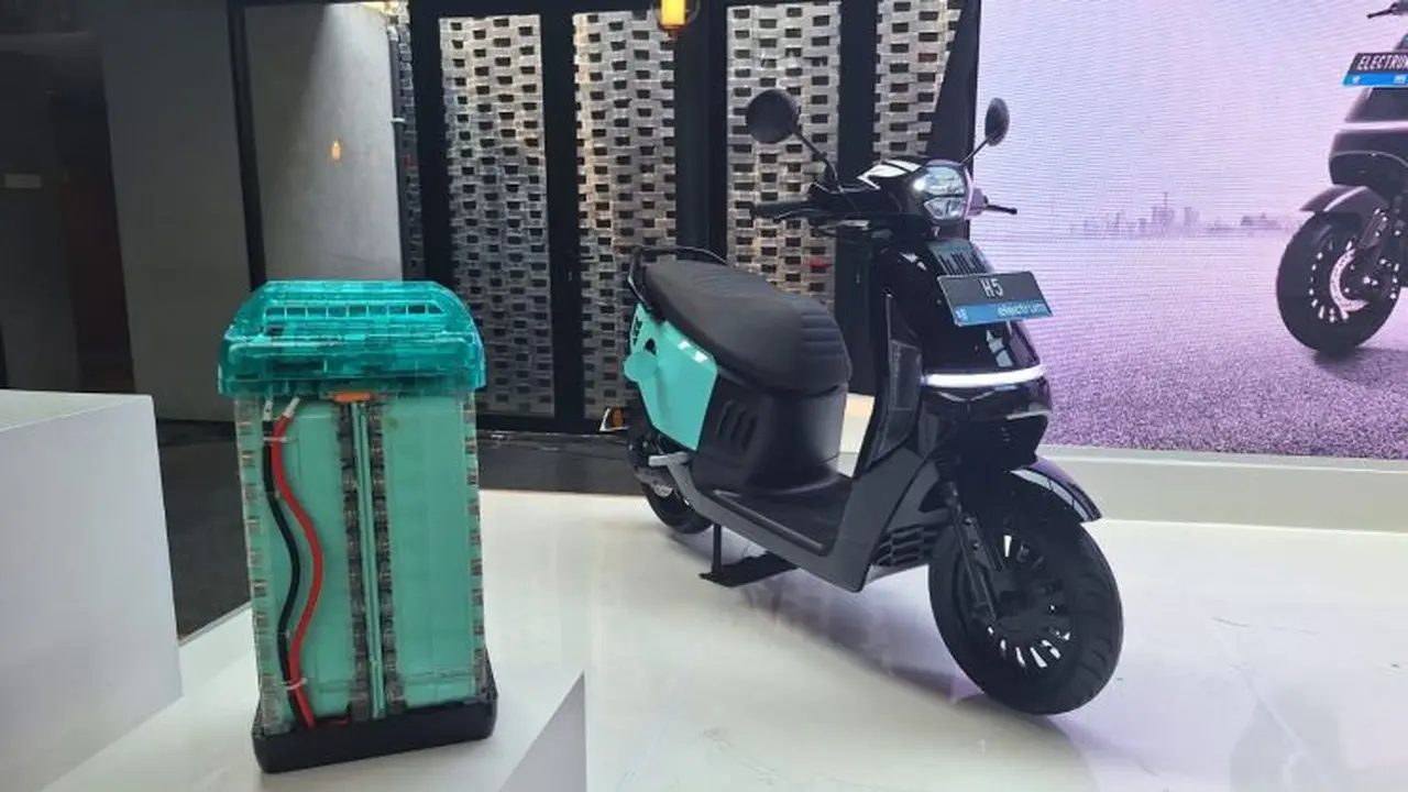 Motor Listrik Electrum H5 Resmi Meluncur, Khusus untuk Driver Gojek ...