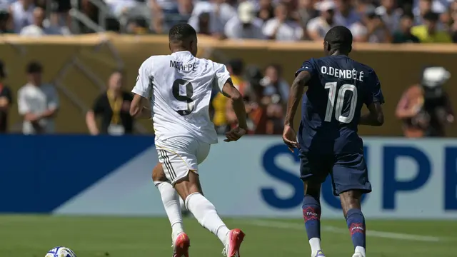 PSG Vs Real Madrid 4-0 di Semifinal Piala Dunia Antarklub 2025: Kylian Mbappe Kena Mental ...