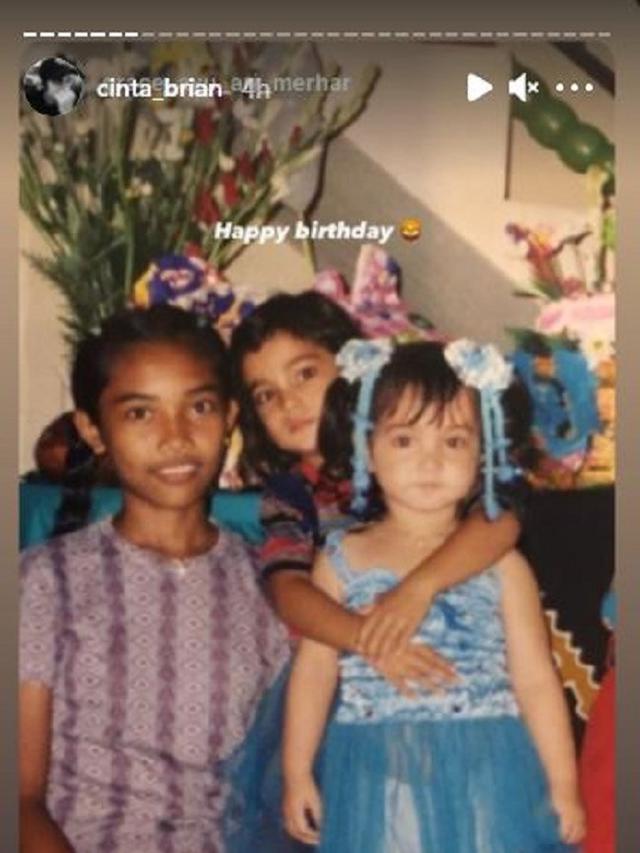 6 Potret Masa Kecil Cinta Brian, Bintang Buku Harian Seorang Istri yang ...