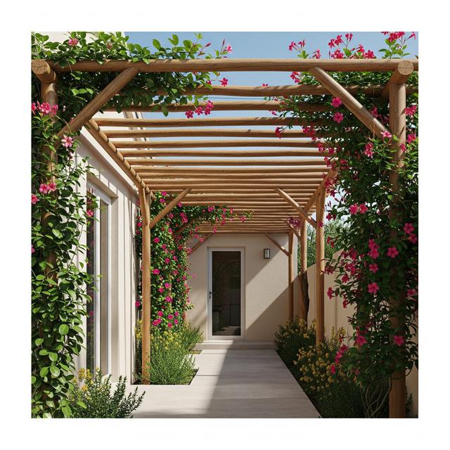 7 Model Kanopi Kayu Teras Rumah Sederhana yang Aesthetic & Low Budget