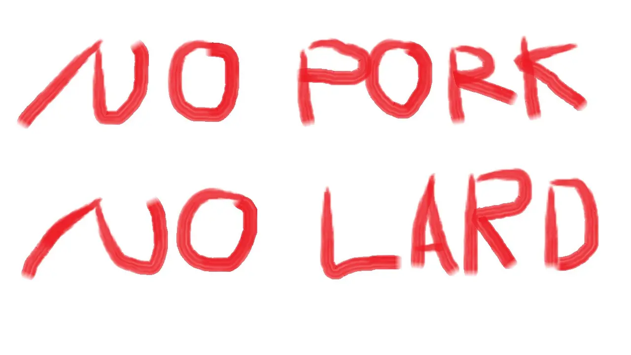 Ingat, Tulisan 'No Pork, No Lard' Tidak Bisa Jadi Jaminan Halal Sebuah ...