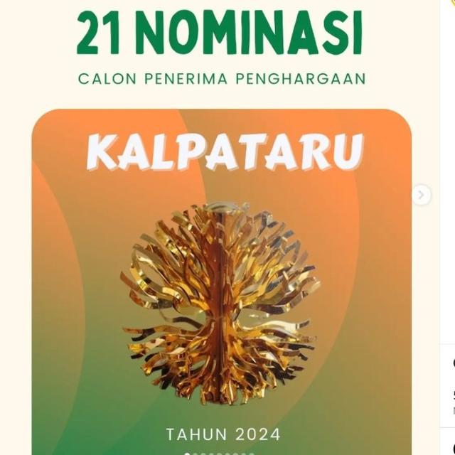 Daftar Nama Nominasi Peraih Kalpataru 2024 dari KLHK, Ada Guru sampai ...