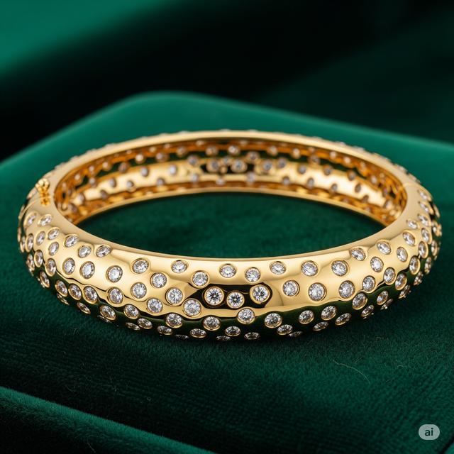 11 Desain Gelang Emas 15 Gram Tren 2025 Gaya Glamor Ala Selebriti ...