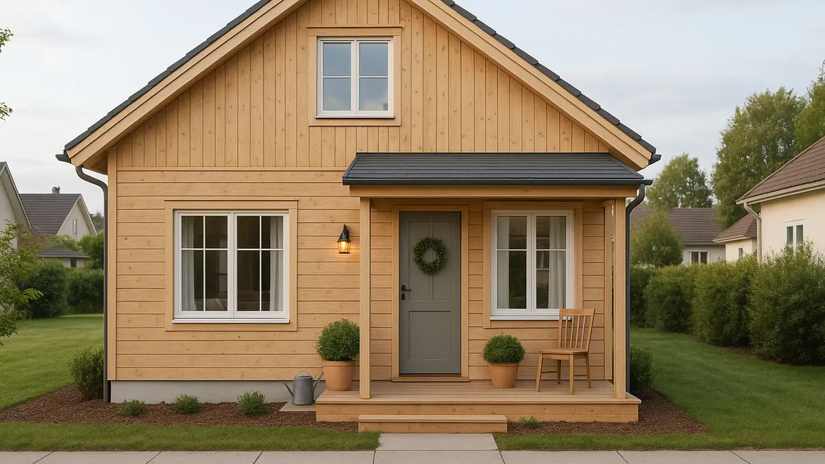 Artikel Fasad Rumah Kayu Unik 2025 yang Bikin Tampilan Hunian Makin ...