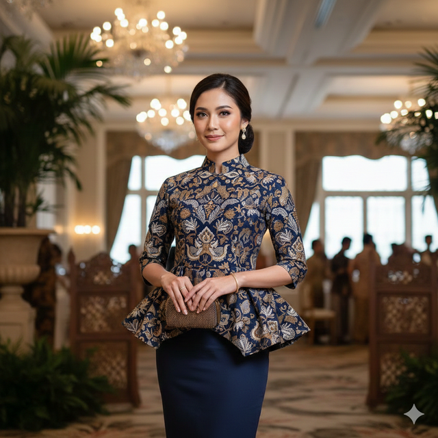 7 Model Atasan Batik Buat Kondangan yang Elegan dan Modern, Menunjang ...