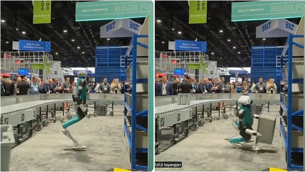 Viral Detik-Detik Robot Tumbang Usai Kerja 20 Jam Tanpa Henti, Jadi ...