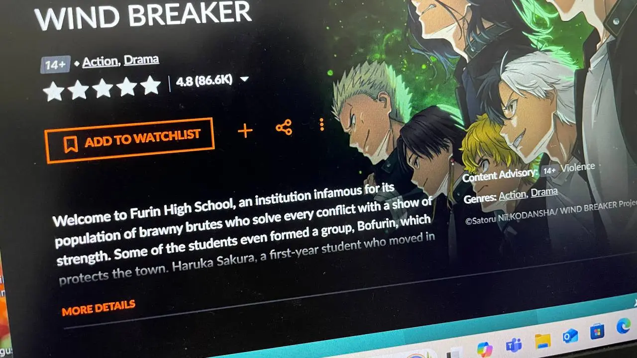 Link Nonton dan Jadwal Tayang Anime Wind Breaker Season 2