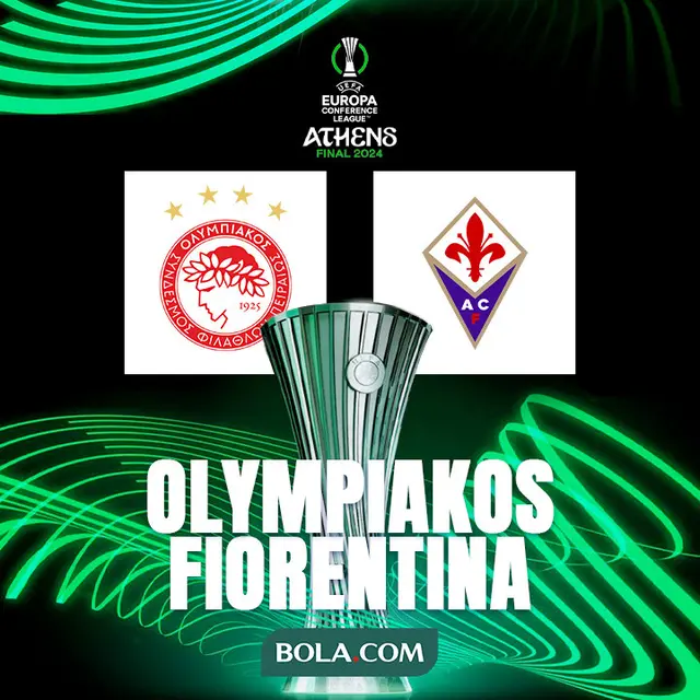 Link Live Streaming Final UEFA Europa Conference League: Olympiakos Vs ...